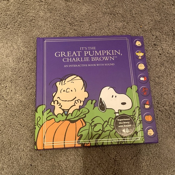 Toys | Interactive Book Its The Great Pumpkin Charlie Brown | Poshmark